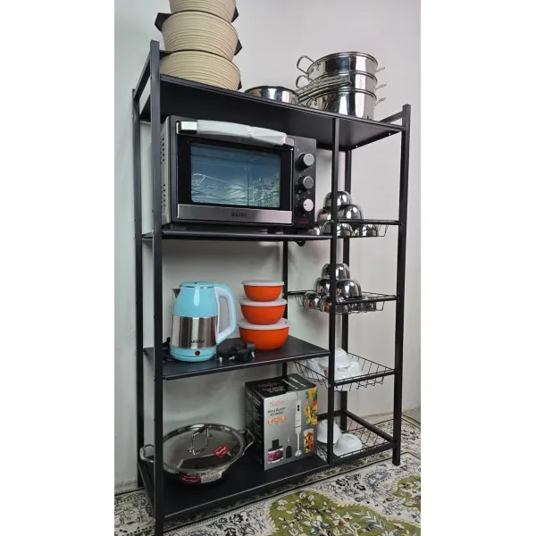 Multifunctional kitchen storage rack | Moosto Online