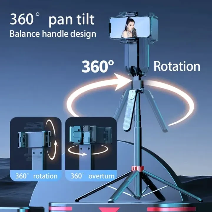 Q185 Intelligent Face Tracking Gimbal Selfie Stick | Moosto Online