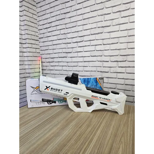 X-Shoot Electric High-Pressure Water Gun – Rechargeable Rapid-Fire ...