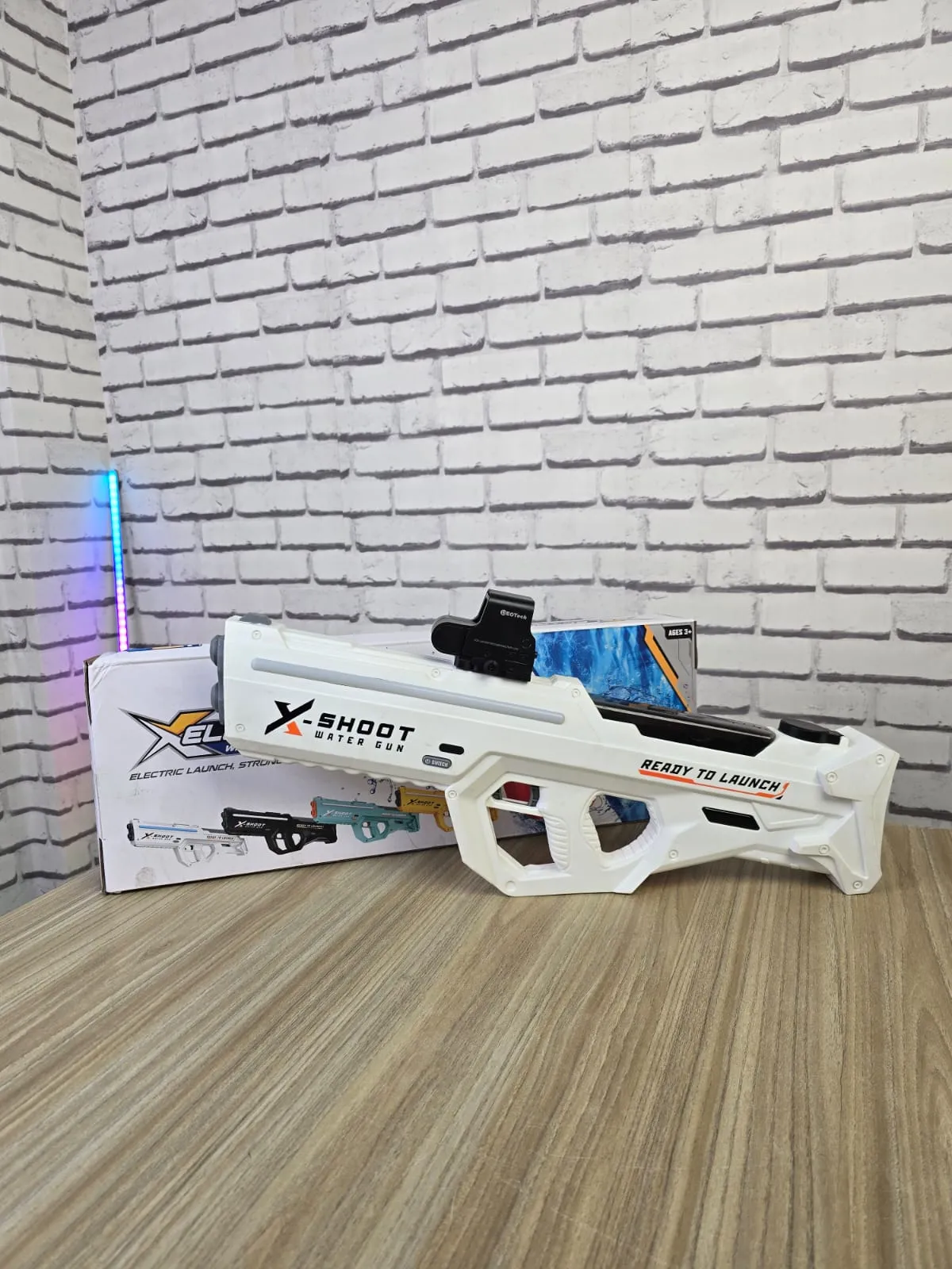 X-Shoot Electric High-Pressure Water Gun – Rechargeable Rapid-Fire ...
