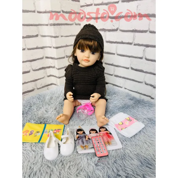 Realistic Silicone Baby Doll – Soft and Lifelike With Remote Control ...